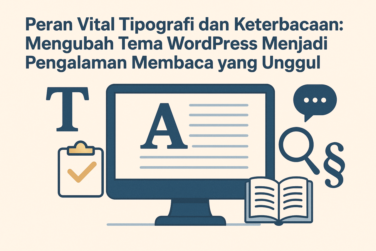 Peran Vital Tipografi dan Keterbacaan: Mengubah Tema WordPress Menjadi ...